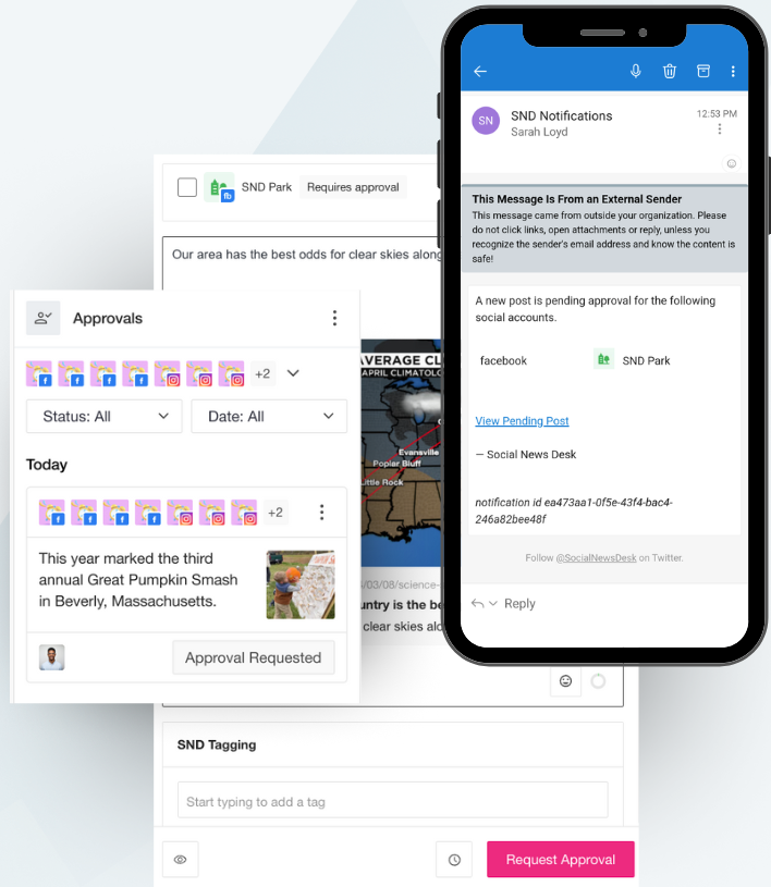 SND's Approvals workflow makes collaboration a breeze - Social News Desk